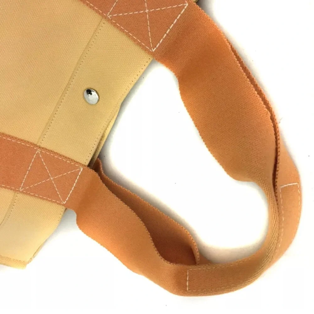 Hermes | Bags | Herms Bora Bora Gm Tote Bag Authentic Orange Canvas ...
